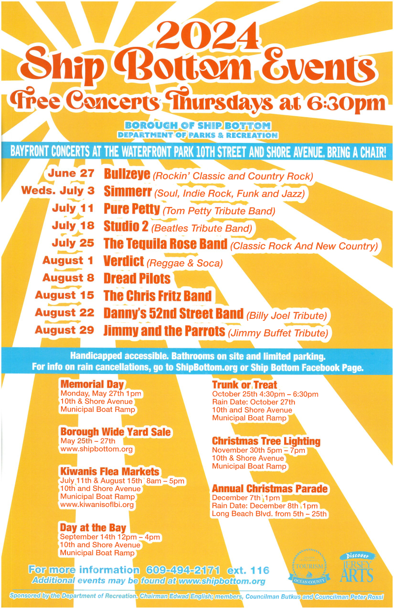 Annual Events – Borough of Ship Bottom